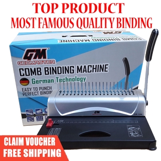 Geomaster Binding Machine (German) , Comb Binding Machine - Strong ...