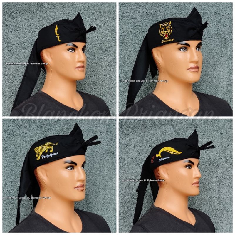 Blangkon Bendo / Javanese blangkon / Sundanese blangkon / Iket ...