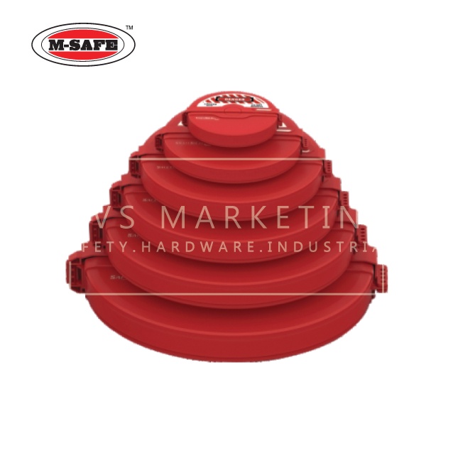 M-SAFE SAFETY GATE VALVE LOCKOUT / INDUSTRIAL HANDWHEEL VALVE SAFETY ...