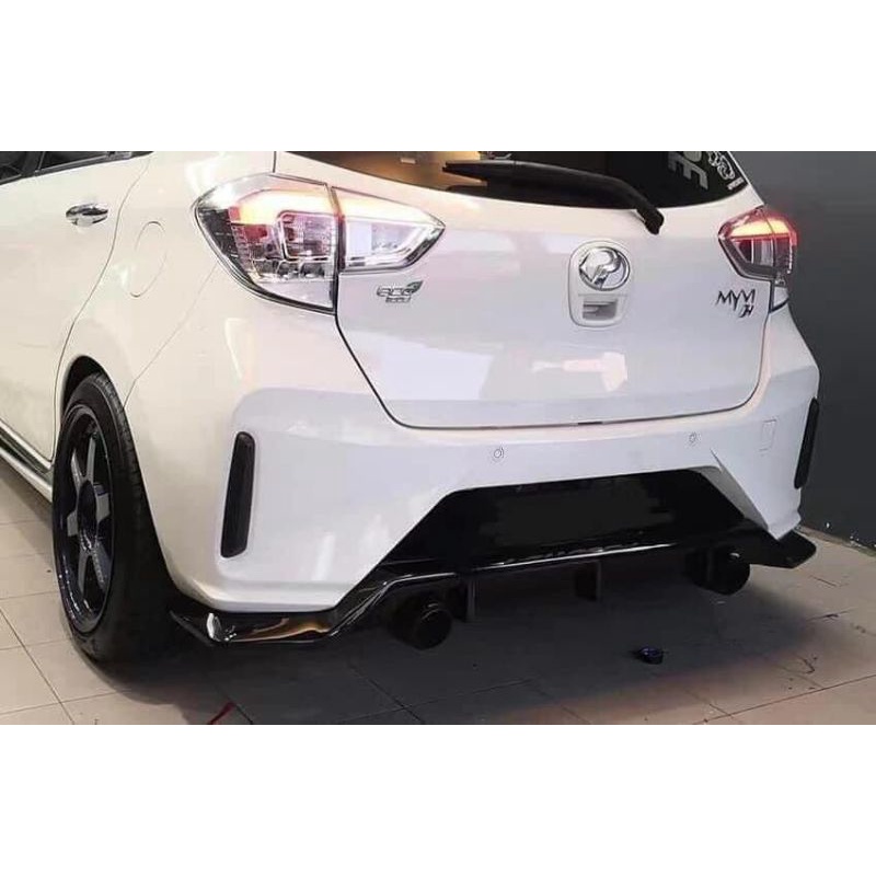 PERODUA MYVI GEN3 FACELIFT REAR DIFFUSER V1,V2 | Shopee Malaysia
