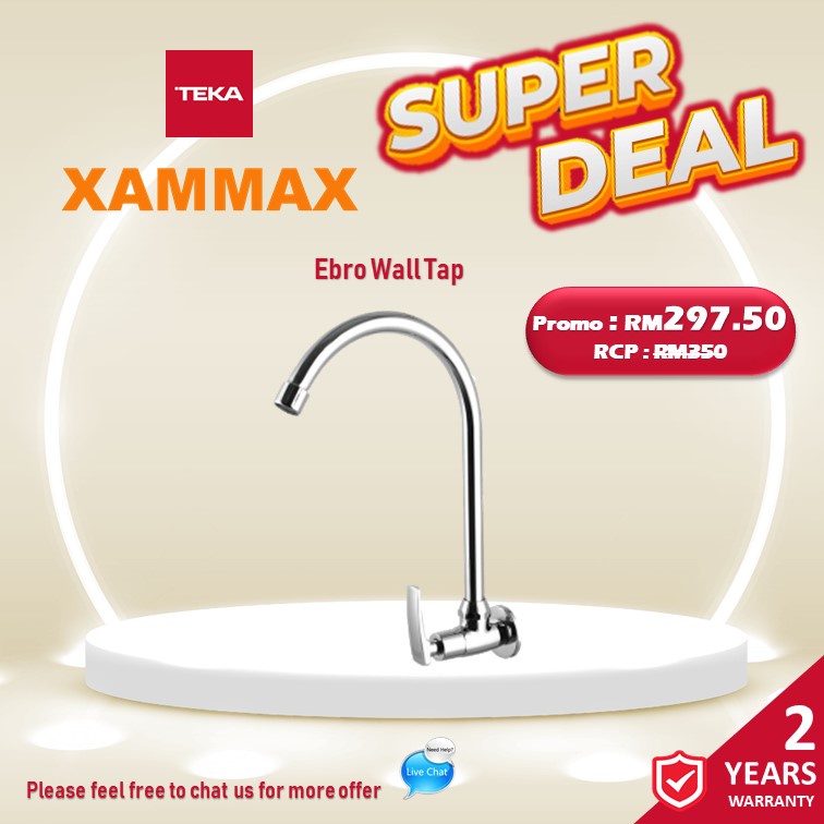 Teka EBRO Wall Mounted Kitchen Cold Tap | Shopee Malaysia