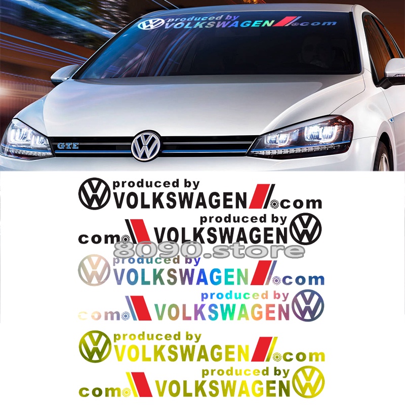 Car Body Reflective Laser Emblem Sticker Auto Windshield Decorative ...