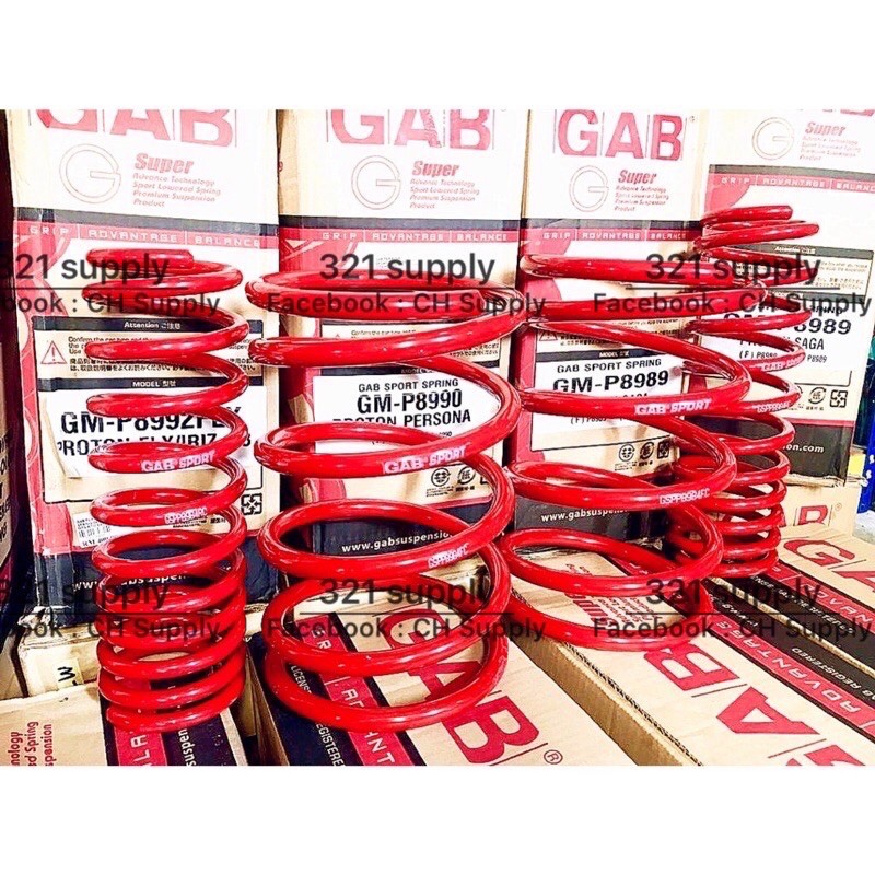 GAB PERODUA SPORT LOWER SPRING SET KANCIL VIVA MYVI KELISA KENARI ALZA ...
