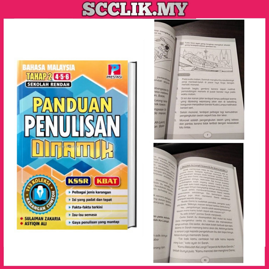 Buku Penulisan UPSR, Panduan Penulisan Karangan BM Dinamik Tahap 2 ... Buku Penulisan UPSR, Panduan Penulisan Karangan BM Dinamik Tahap 2 ...
