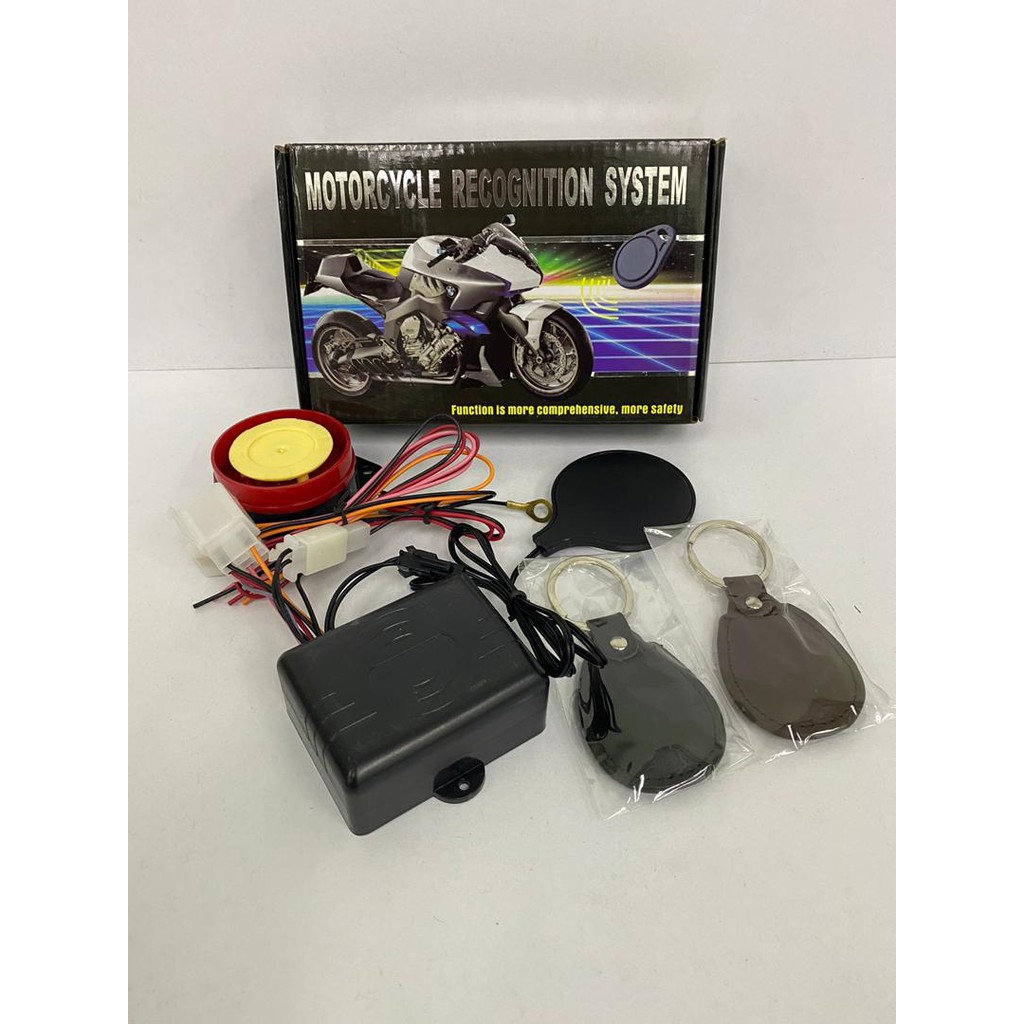 MOTORCYCLE ALARM TOUCH & GO SYSTEM ALARM SCAN SENSOR-HORN007 | Shopee ...