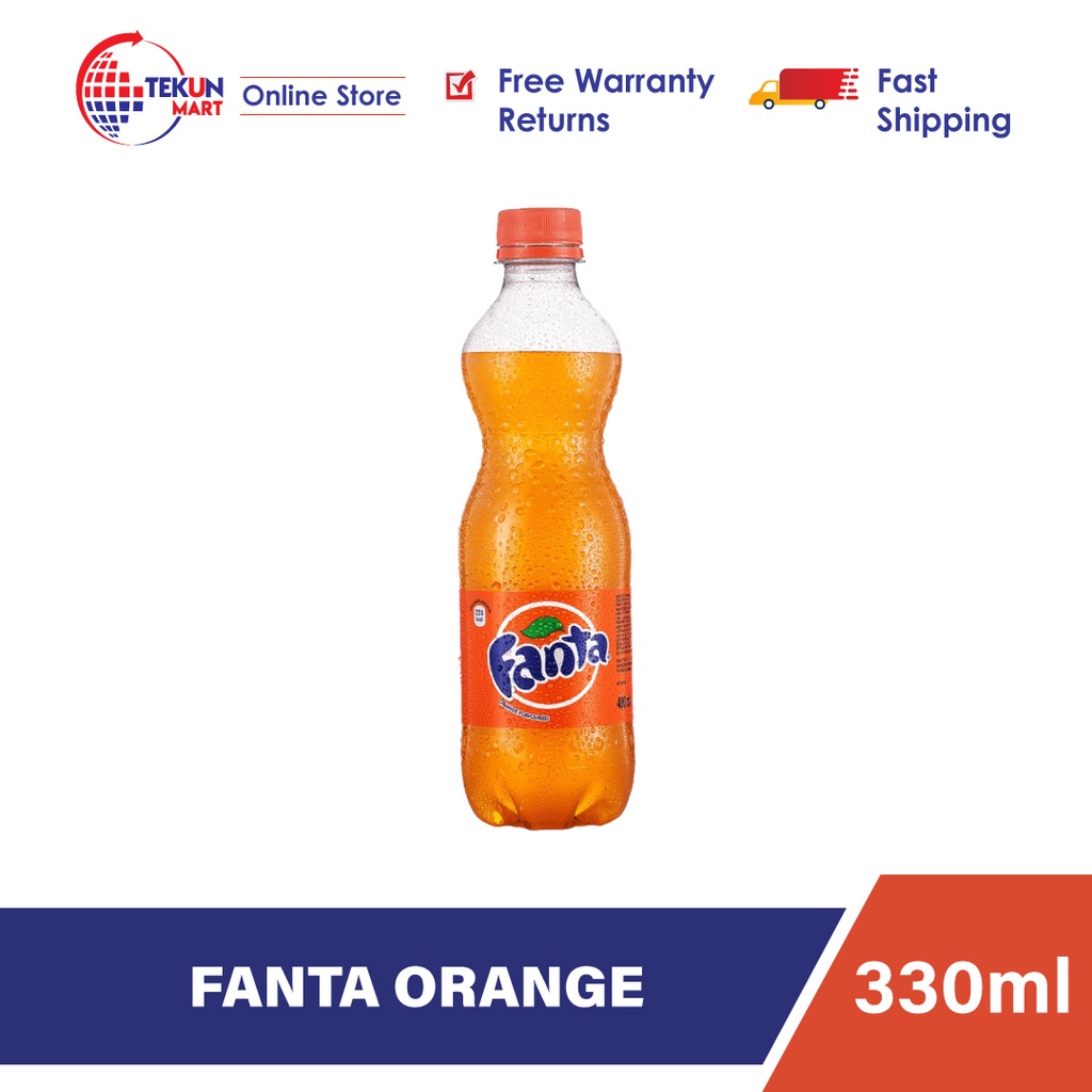 Fanta Orange Carbonated Drinks 330ml EXP 3.10.22 | Shopee Malaysia
