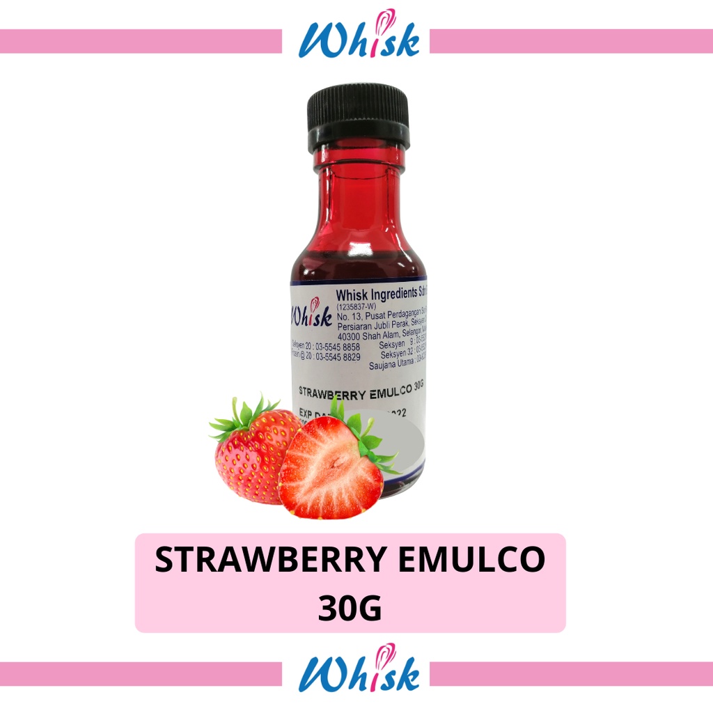 STRAWBERRY EMULCO 30G | Shopee Malaysia