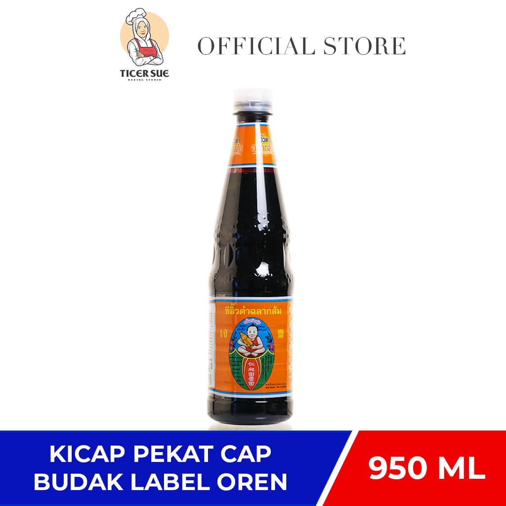 Kicap Pekat Thai Healthy Boy Label Oren - Botol Besar (950G) | Shopee ...