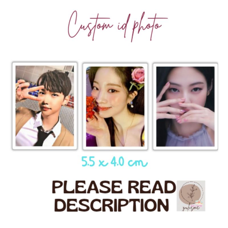 CUSTOM ID PHOTO PRINTING SERVICES | Shopee Malaysia