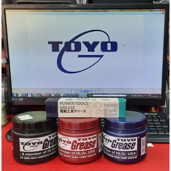 TOYO GREASE EAJ 102 CV(450g) /EAJ 8000(450g) /EAJ 7000EP(450g)/ EAJ 735 ...