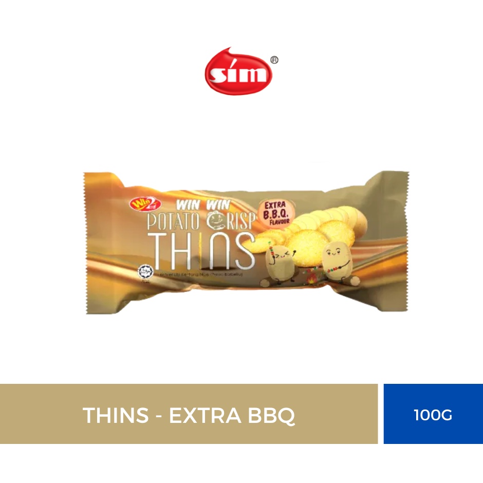 WIN2 THINS POTATO CRISP (100G) | Shopee Malaysia
