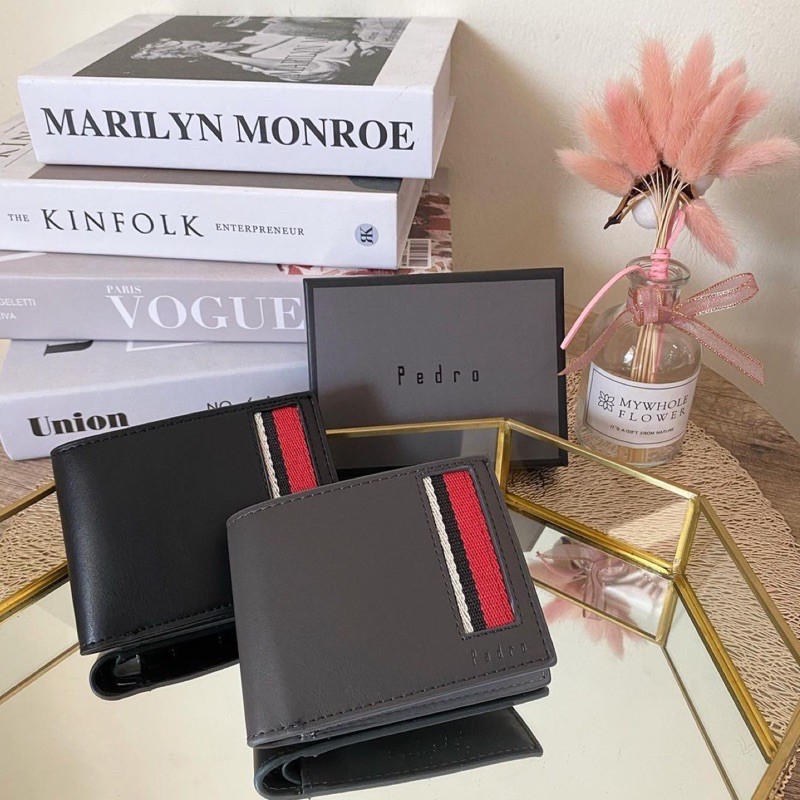 Wallet PEDRO FLIP LEATHER WALLET FOR MEN (ORIGINAL) | Shopee Malaysia