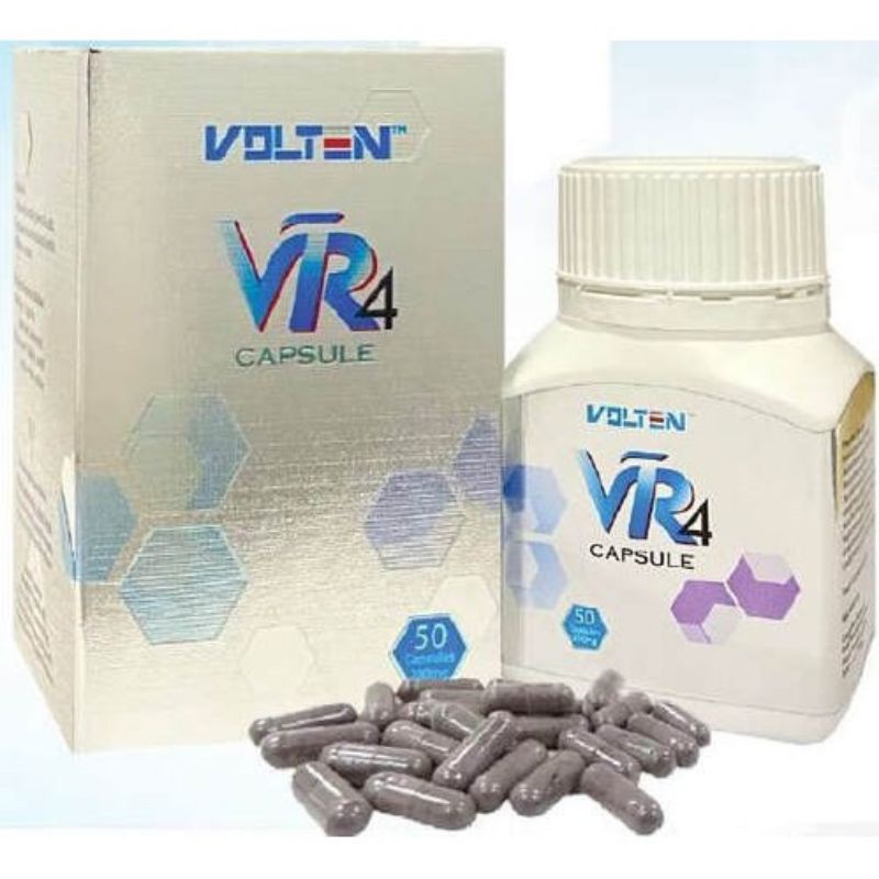 Volten VR4 Black Ginger/ Kunyit Hitam (50 capsules/bottle) | Shopee ...