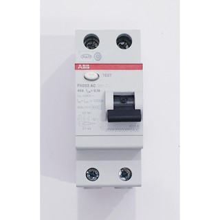 ABB FH202 ELCB/RCCB 40A/63A 2P 100mA (0.1A) [100% ORIGINAL] | Shopee Malaysia