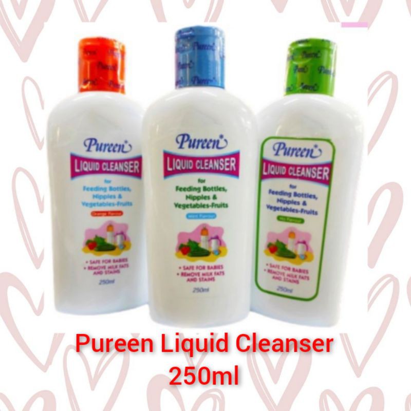 Pureen Liquid Cleanser 250ml (Mint, Oren, No Flavor) | Shopee Malaysia