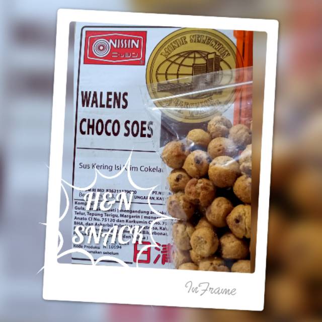 Snack REPACK - NISSIN SOES WALLEN Chocolate Taste 500 gr | Shopee Malaysia