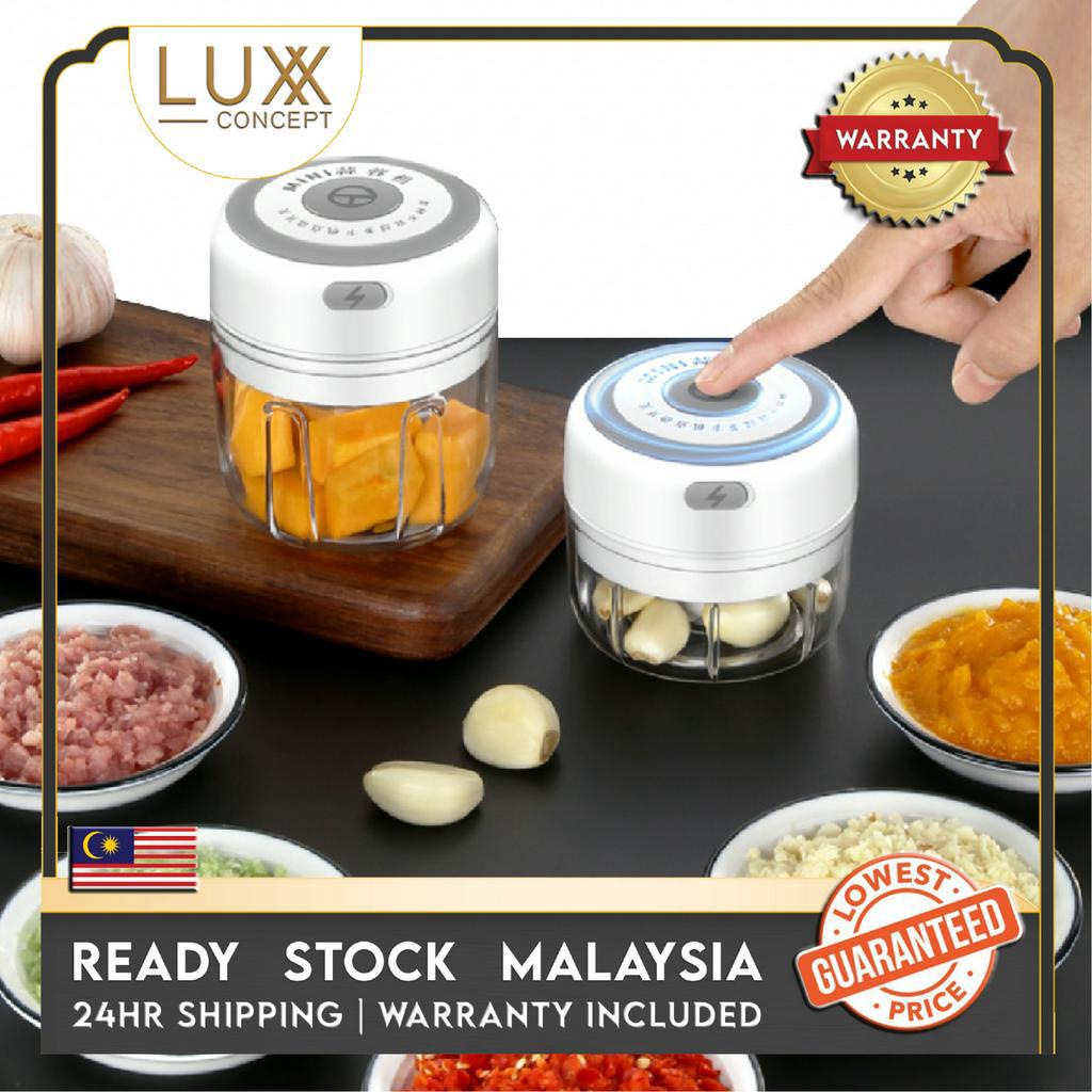Electric Auto Garlic Onion Chilli Chopper Mincer Blender Mincer USB One ...