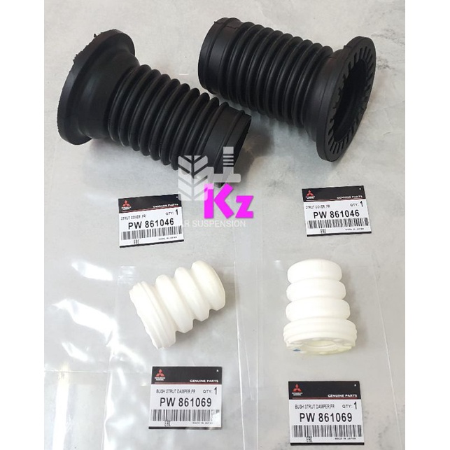 4 IN 1 SET -FRONT ABSORBER COVER/DAMPER BUSH(PU)-PROTON SAGA BLM/EXORA ...