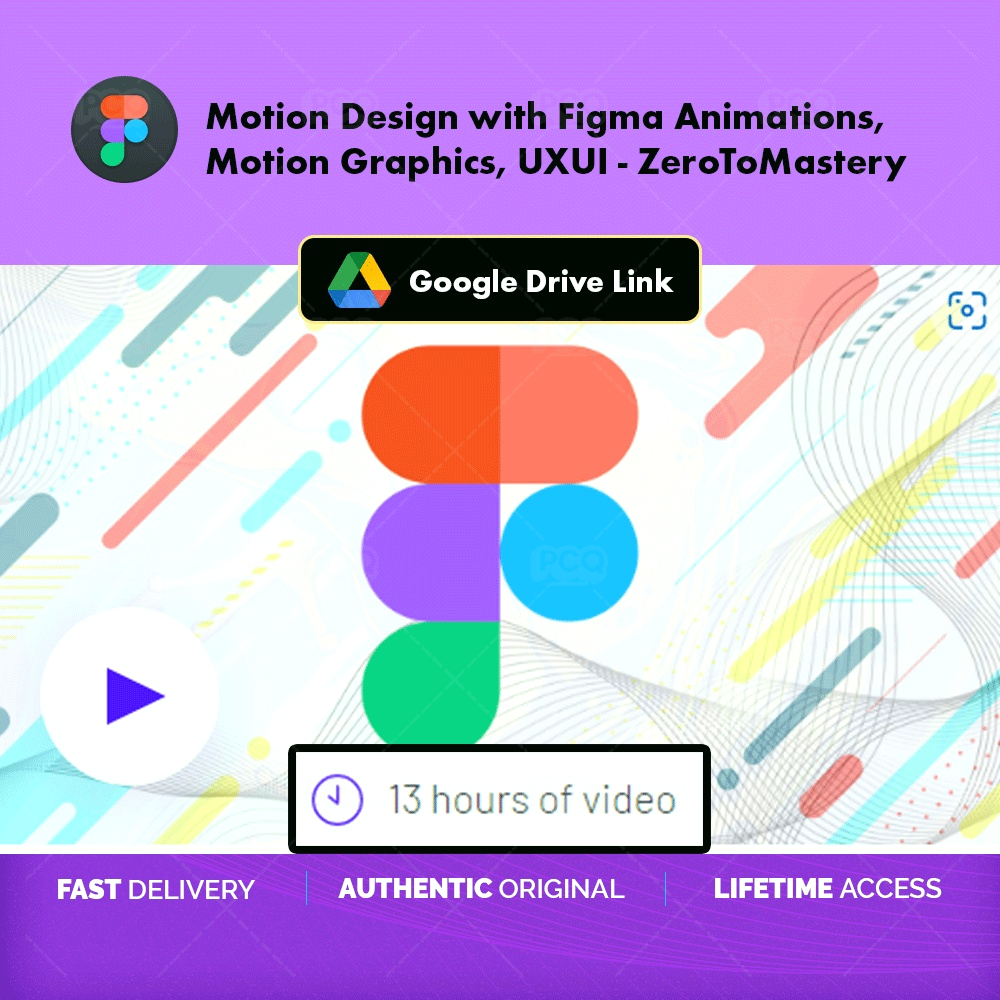 Figma Course- Motion Design with Figma Animations, Motion Graphics, UXUI - ZeroToMastery- Learn ...