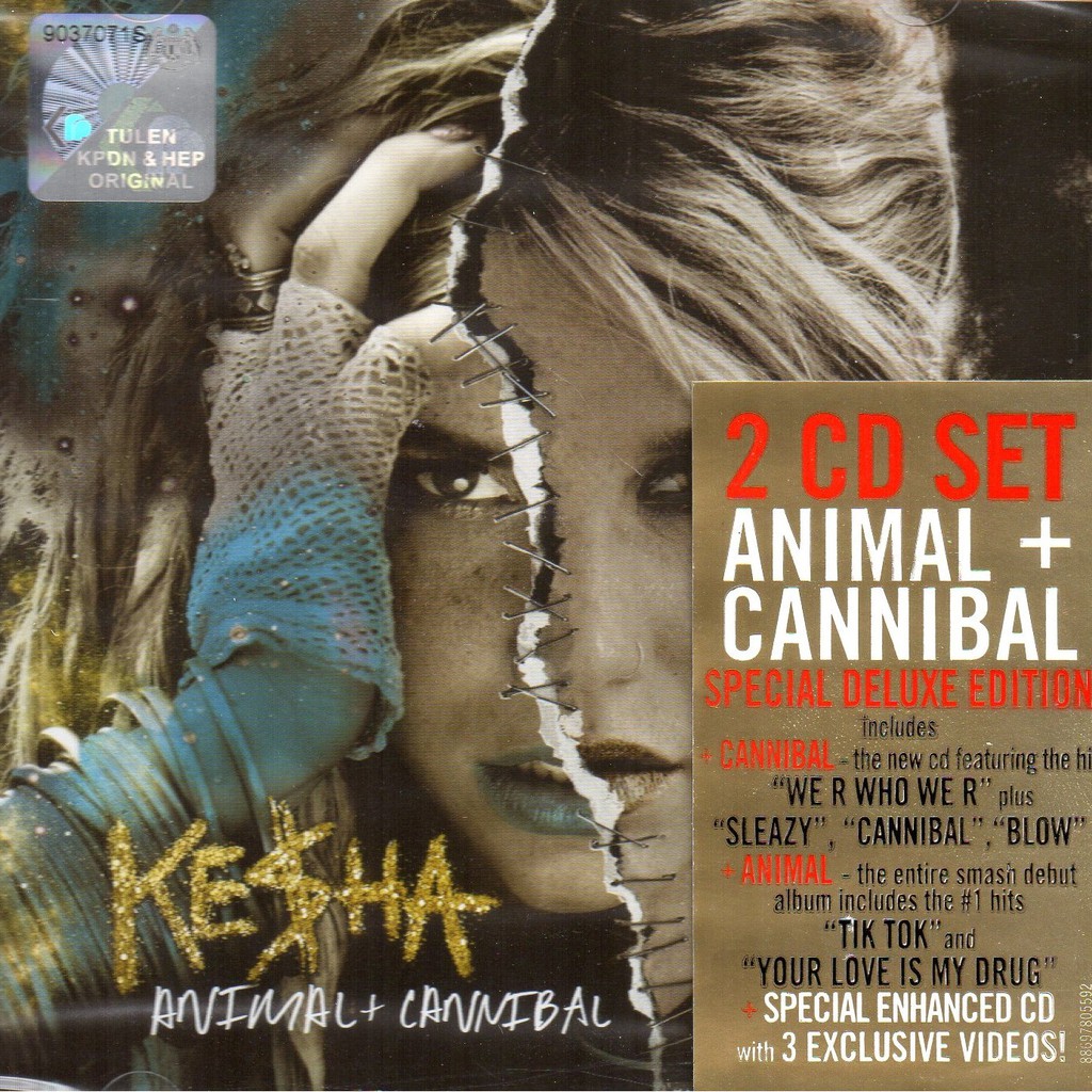 KESHA - Animal + Cannibal Special Deluxe Edition ( 2 CD ) | Lazada
