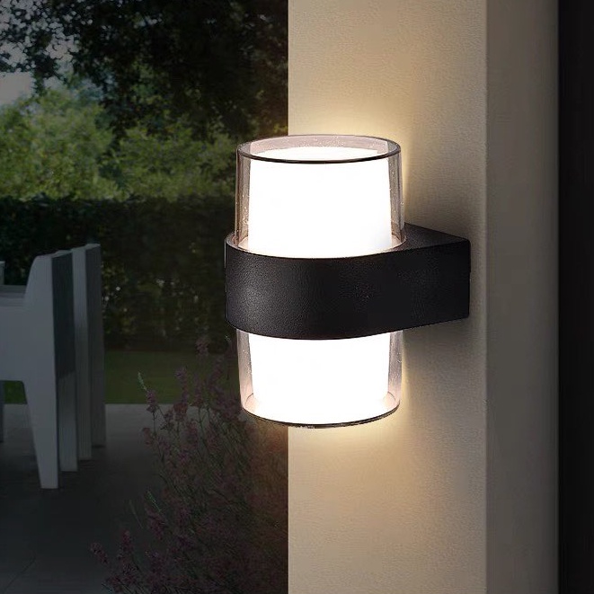 Outdoor LED Wall Lamp Lampu Dinding Lampu Effect Effect Light LED ...