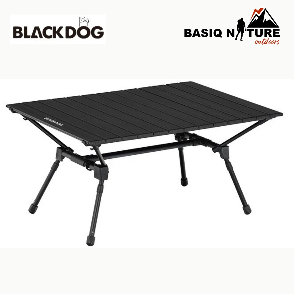 BasiqNature Blackdog Egg Roll Table Aluminium Alloy Foldable Table 90cm ...