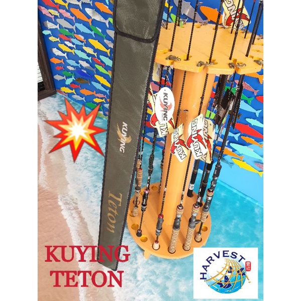 KUYING TETON ULTRA LIGHT SPINNING & BAITCASTING ROD | Shopee Malaysia