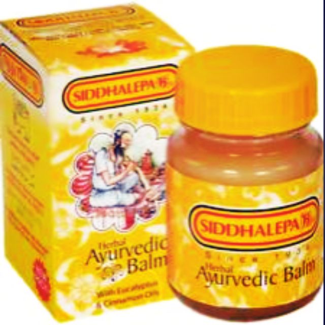 siddhalepa herbal ayurvedic balm 15gm | Shopee Malaysia
