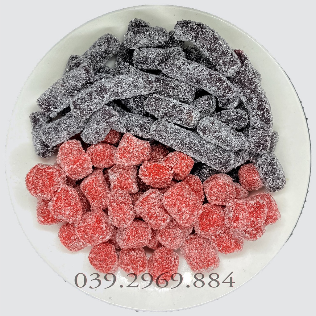 Strawberry Candy Mixed Mulberry Candy - Dalat Specialties 250g / 500g ...