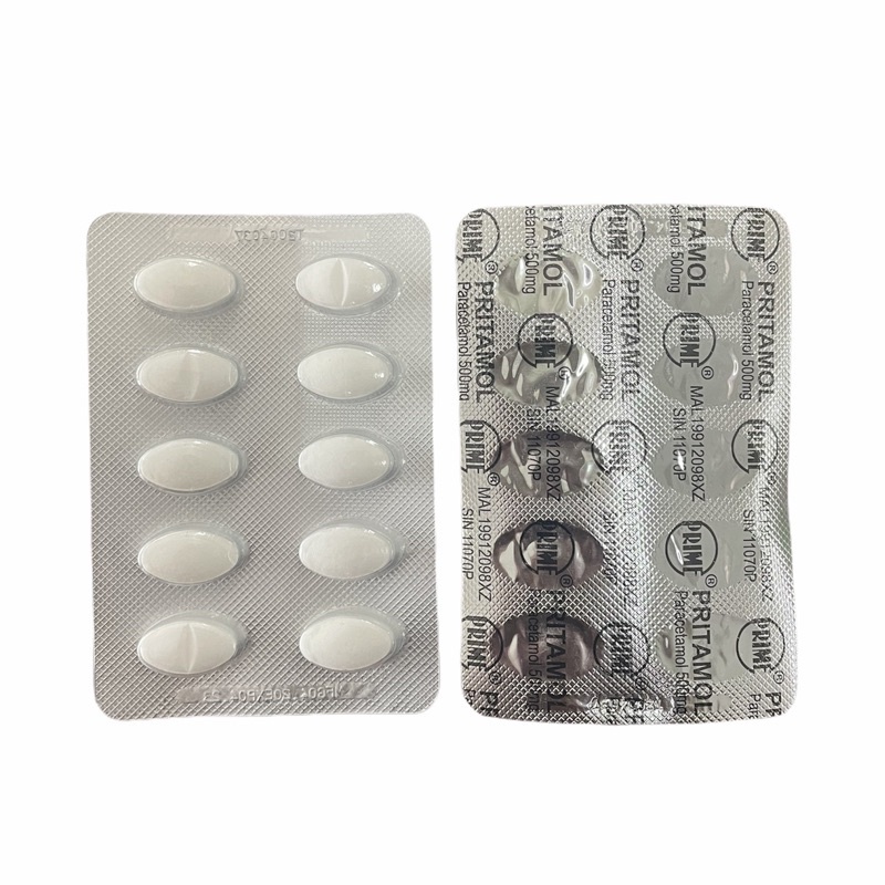 Pritamol 500mg / Paracetamol / PCM - 10 tablets / per strip | Shopee ...