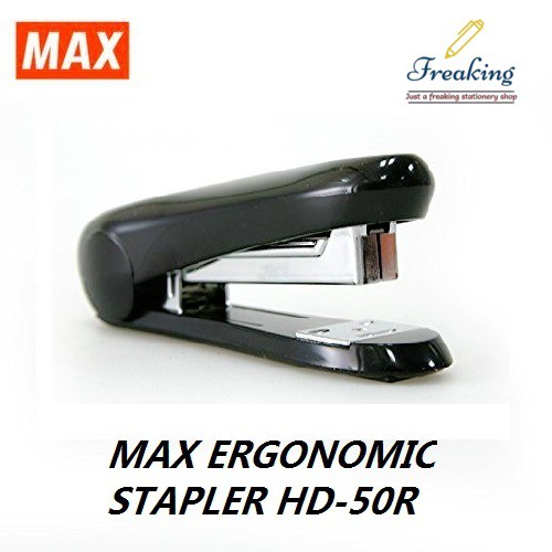 MAX ERGONOMIC STAPLER HD-50R (WITH STAPLE REMOVER) | Shopee Malaysia