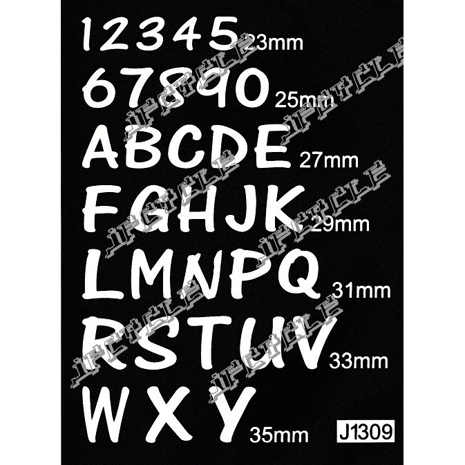 Sticker Nombor Plate Depan (J1309) | Shopee Malaysia