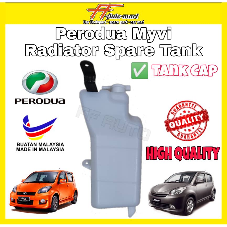 PERODUA MYVI / ALZA 2009 RADIATOR SPARE TANK - Tangki Simpanan Air ...
