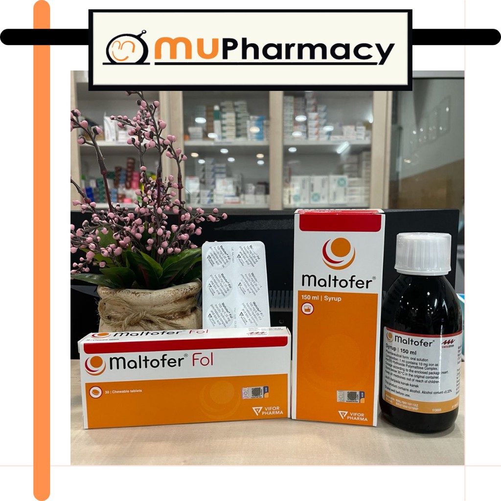 Maltofer Fol Chewable Tablets 30's/ Maltofer Syrup 150ML | Shopee Malaysia