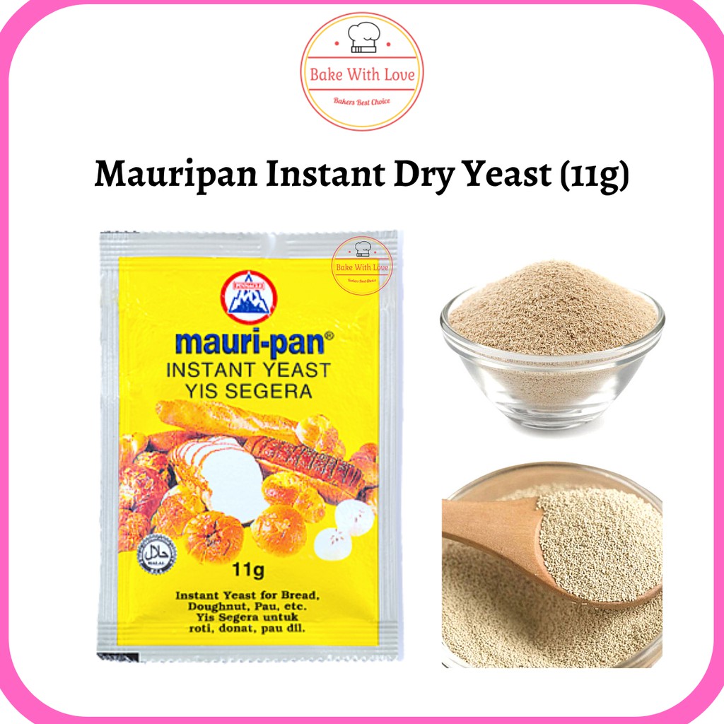 Mauri-Pan Instant Yeast 11g Yis Segera Mauri pan Instant Dry Yeast ...