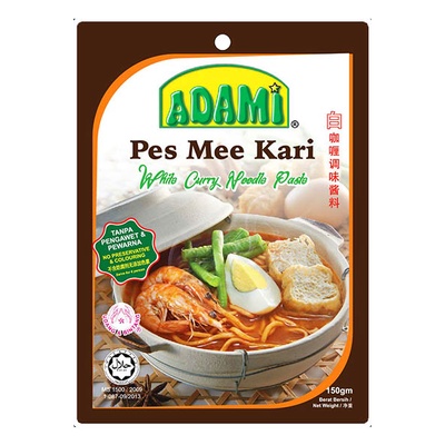 Adami Pes Mee Kari White Curry Noodle Paste Perencah Mee Kari 1 Pack ...