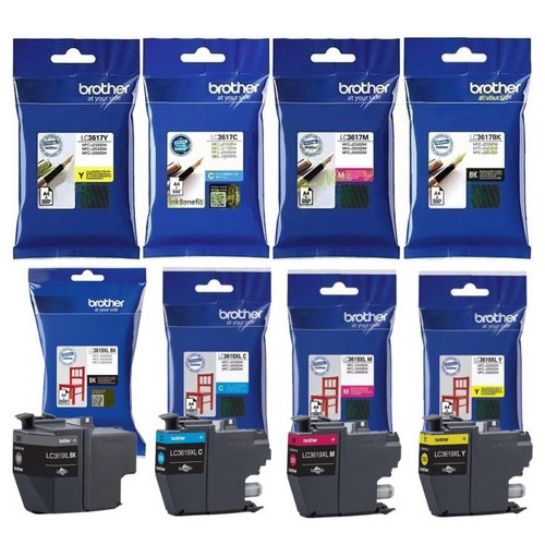 Brother LC3617, LC3619XL - MFC-J2330DW, MFC-J2730DW, MFC-J3530DW, MFC ...