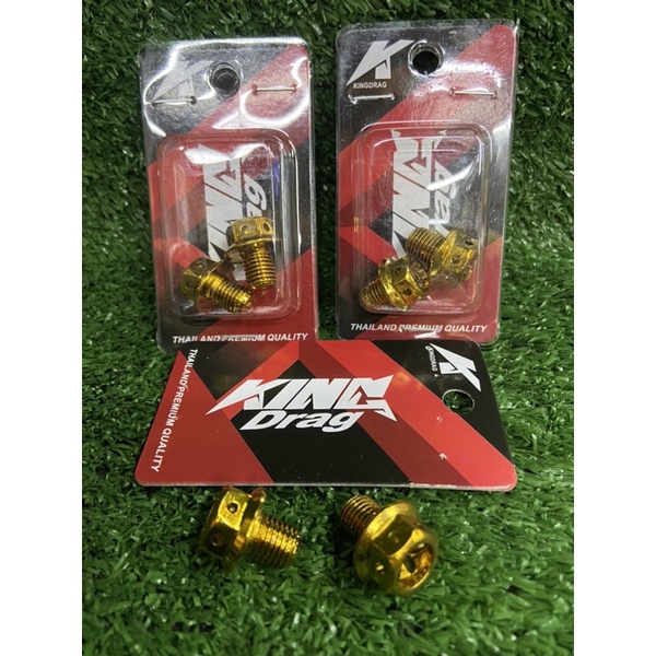 SIDE MIRROR SCREW GOLD FOR YAMAHA (satu set) | Shopee Malaysia
