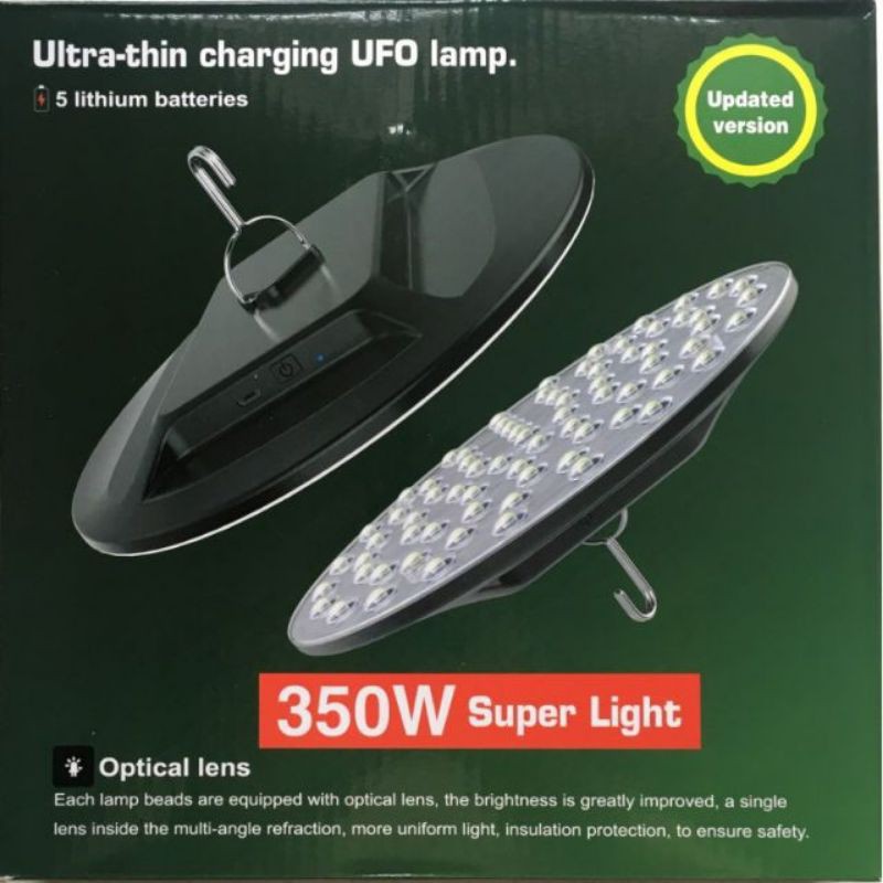 350W Rechargeable led light emergency light / lampu pasar malam (lampu ...