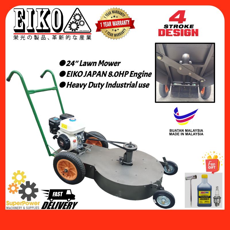 Mesin Rumput Tolak 24'' Seladang c/w EIKO JAPAN 8.0HP Engine(Made in ...