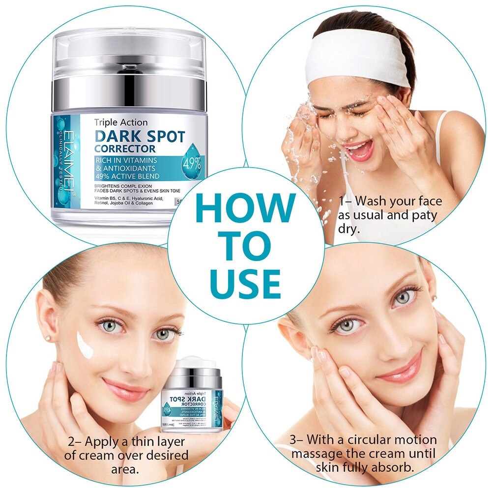 Elaimei Triple Action Dark Spot Corrector 50ml | Shopee Malaysia