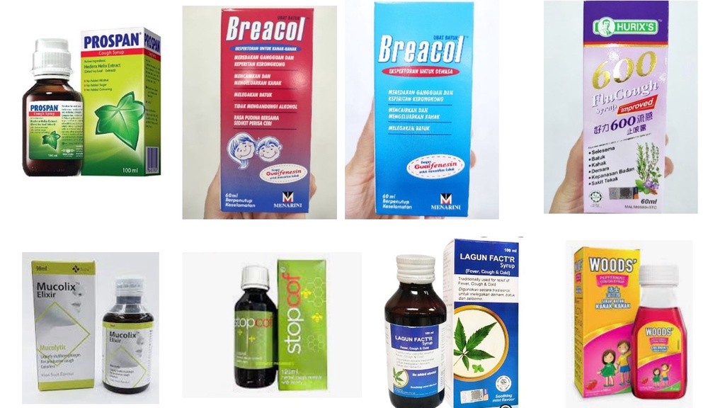UBAT BATUK/CAIR KAHAK:PROSPAN/WOOD'S/PABRON/STENAC/HURIX'S/BREACOL ...