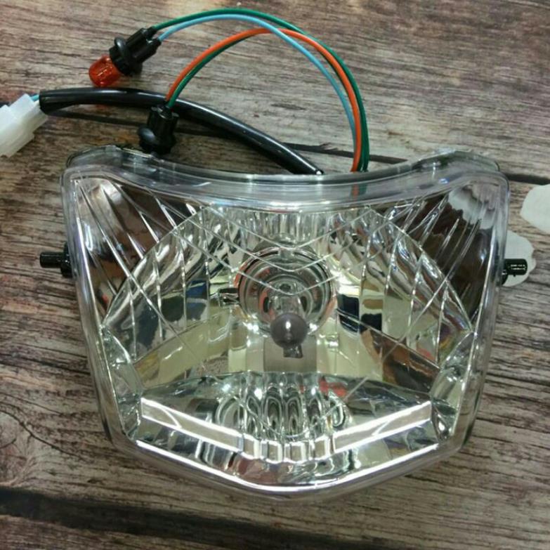 Headlight wave A wave rs with lamp holder | Gelombang lampu hadapan A ...
