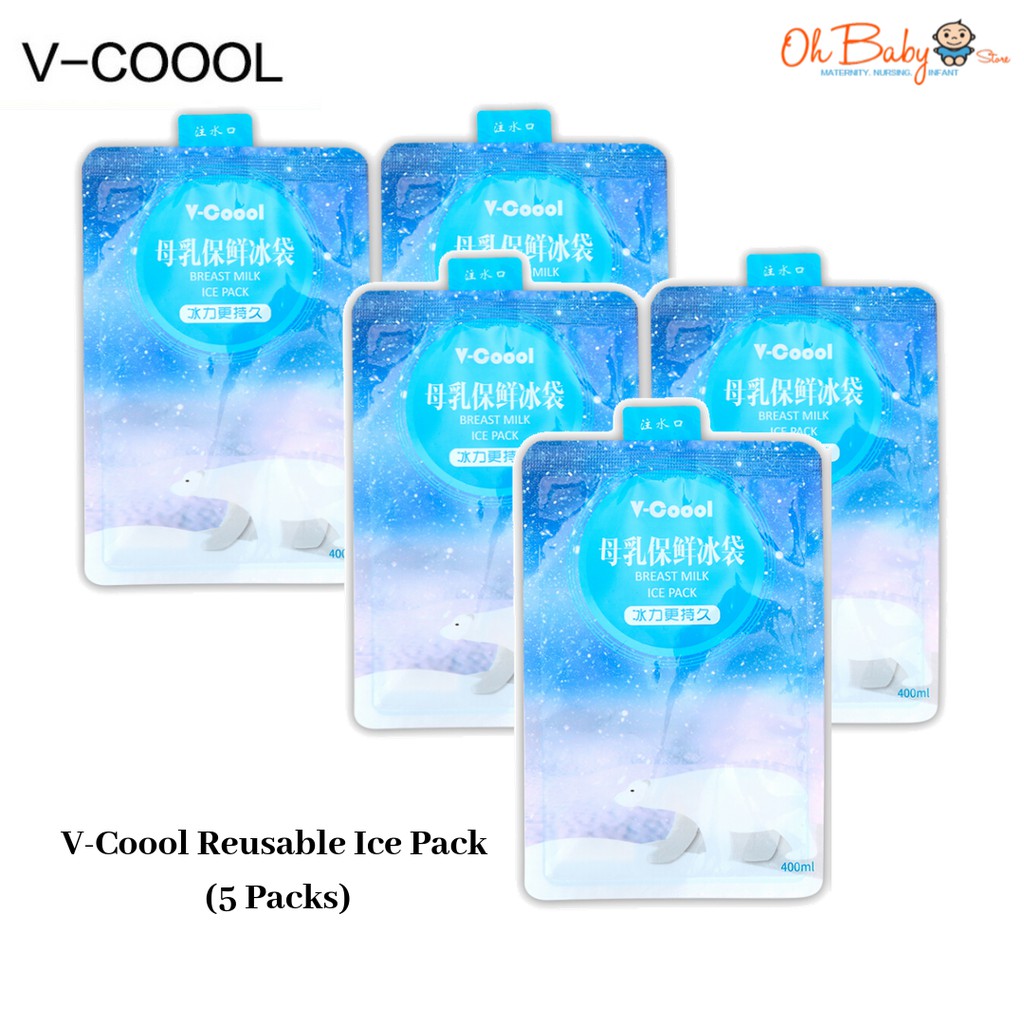 V-Coool Reusable Ice Pack (5 Packs) | Shopee Malaysia