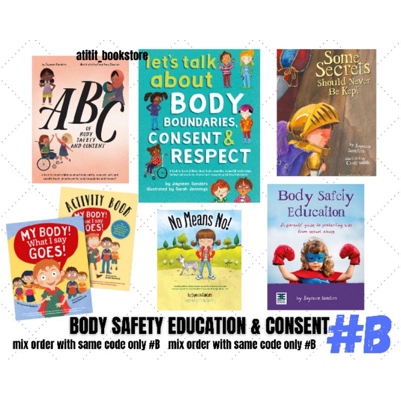 Children Awareness Book Series by Jayneen Sanders | ABC of Body Safety ...