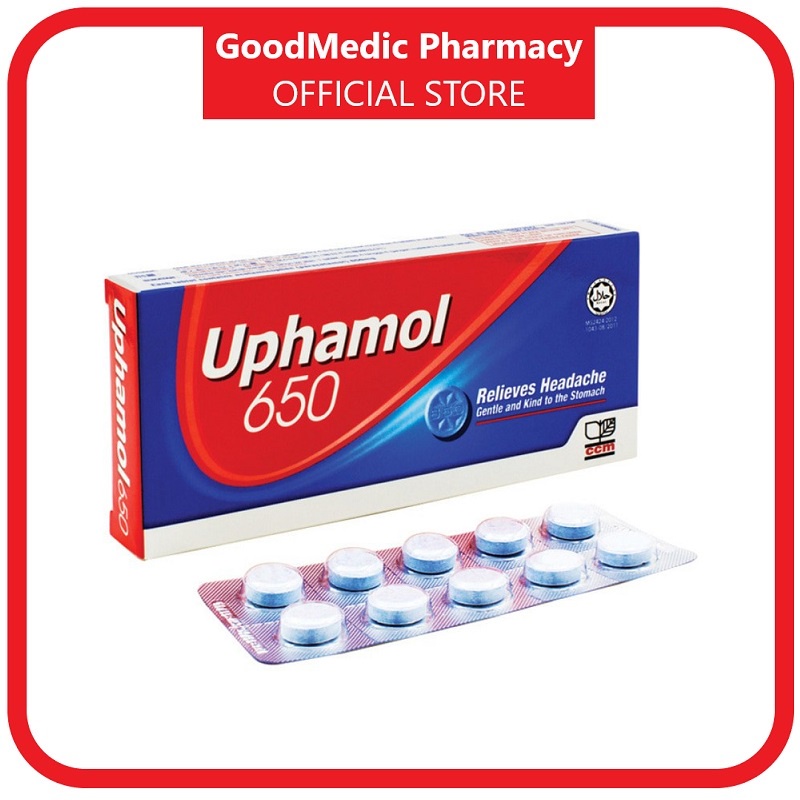 Uphamol 650mg 10 Tablets | Shopee Malaysia