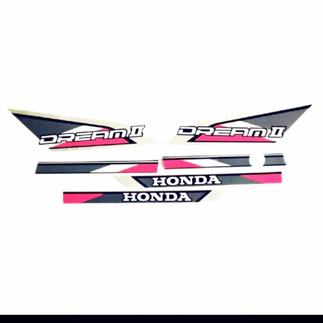 Genuine honda thailand pink dream stamp (with parameter stamp set ...