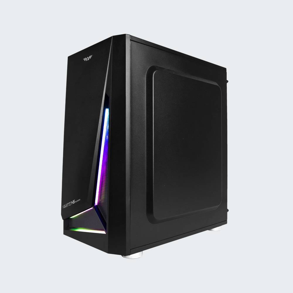 GAMING PC CASING | NIMITZ N5 AURORA | ARMAGGEDDON | Shopee Malaysia