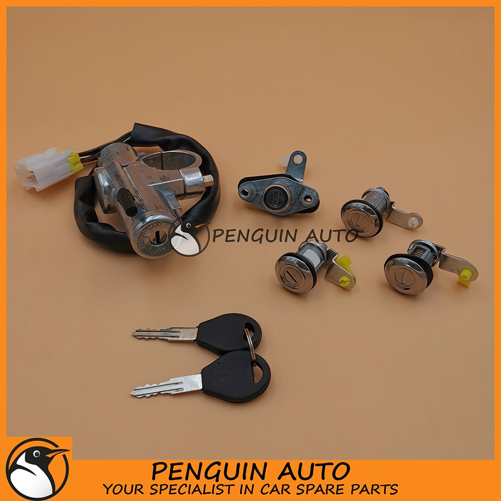 NISSAN VANETTE C22 IGNITION STARTER KEY & DOOR KEY LOCK FULL SET ...