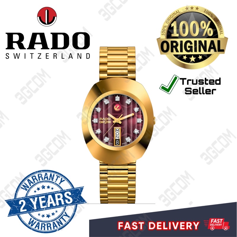 Rado Watch DiaStar The Original Automatic R12413573 | Shopee Malaysia